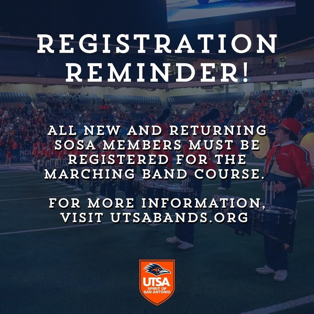 SOSA Marching Band — UTSA Bands