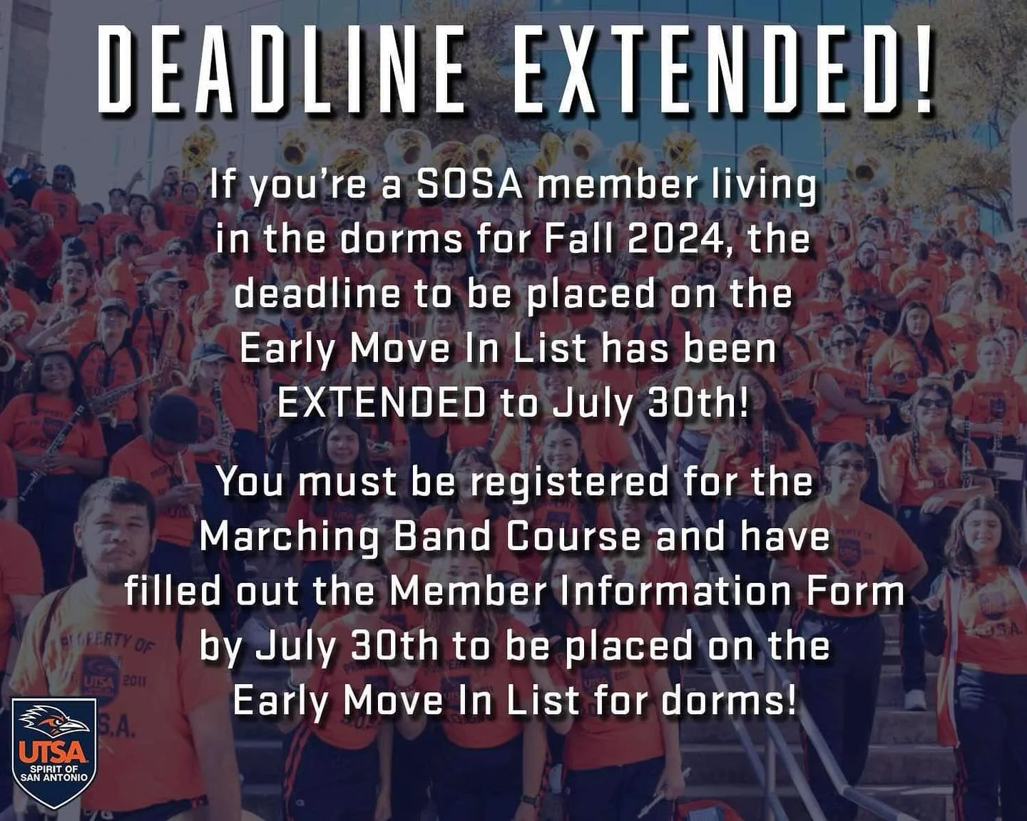 SOSA Marching Band — UTSA Bands