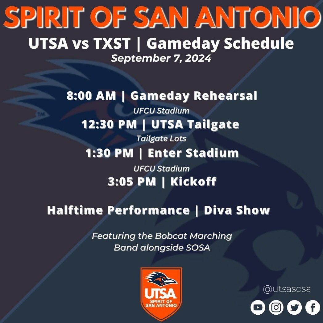 SOSA Marching Band — UTSA Bands