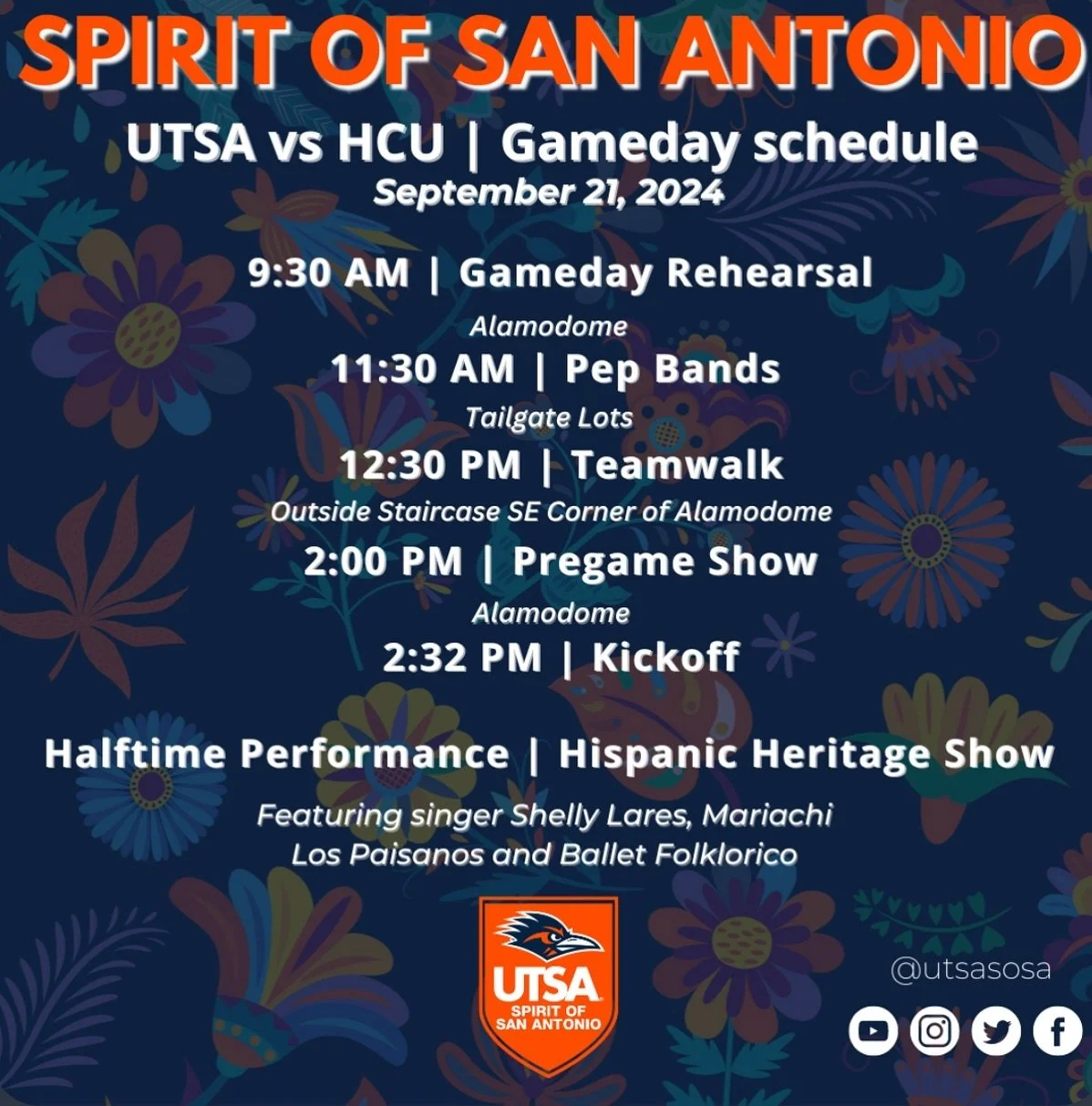 SOSA Marching Band — UTSA Bands