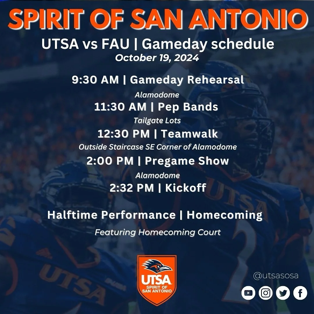 SOSA Marching Band — UTSA Bands