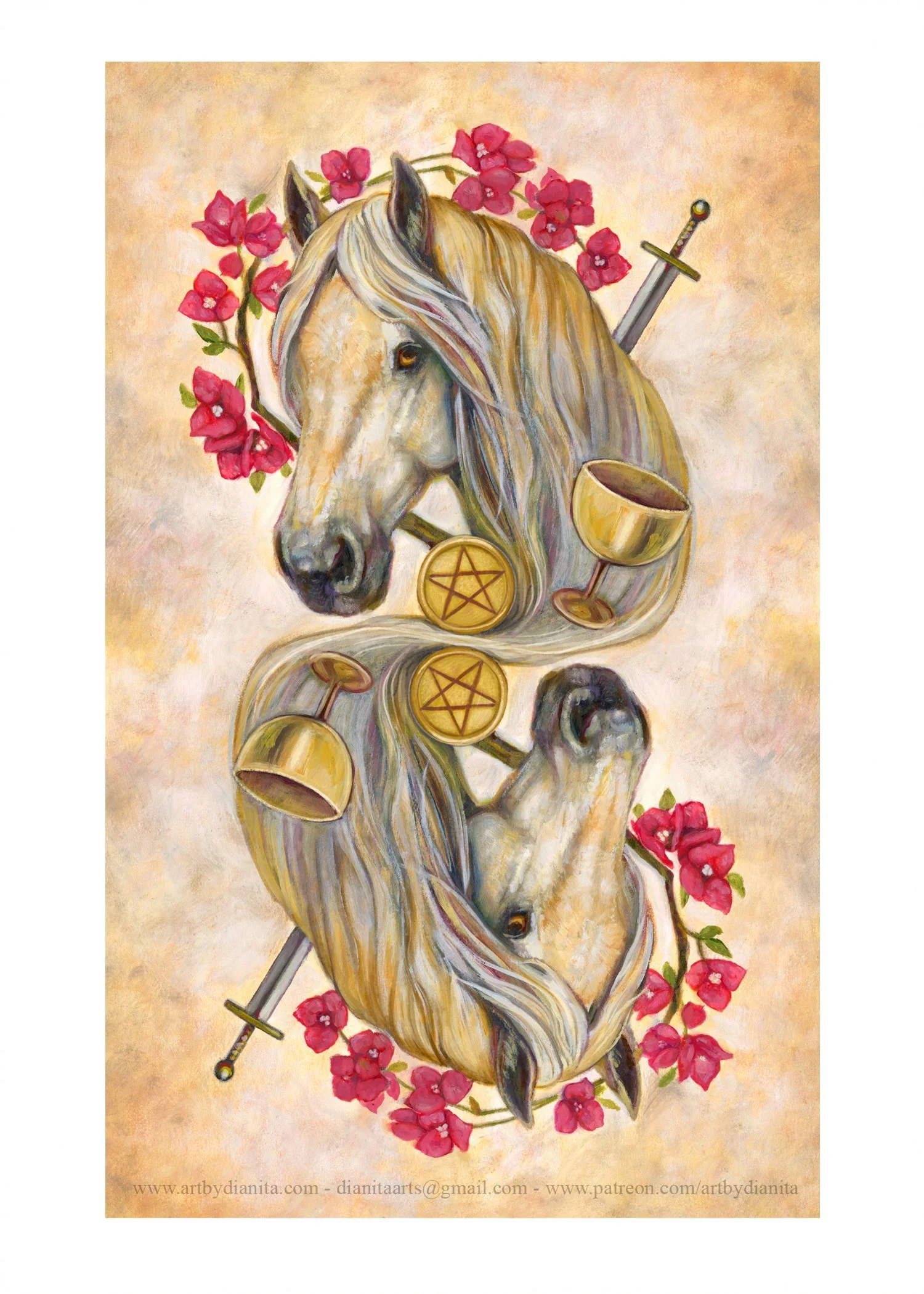 Unbridled Spirit Tarot - horses deck — DIANITA