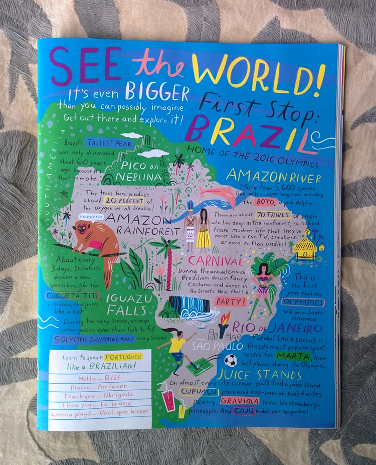 Hello Kazoo Magazine! A new feminist mag for girls 5-10 — Libby VanderPloeg