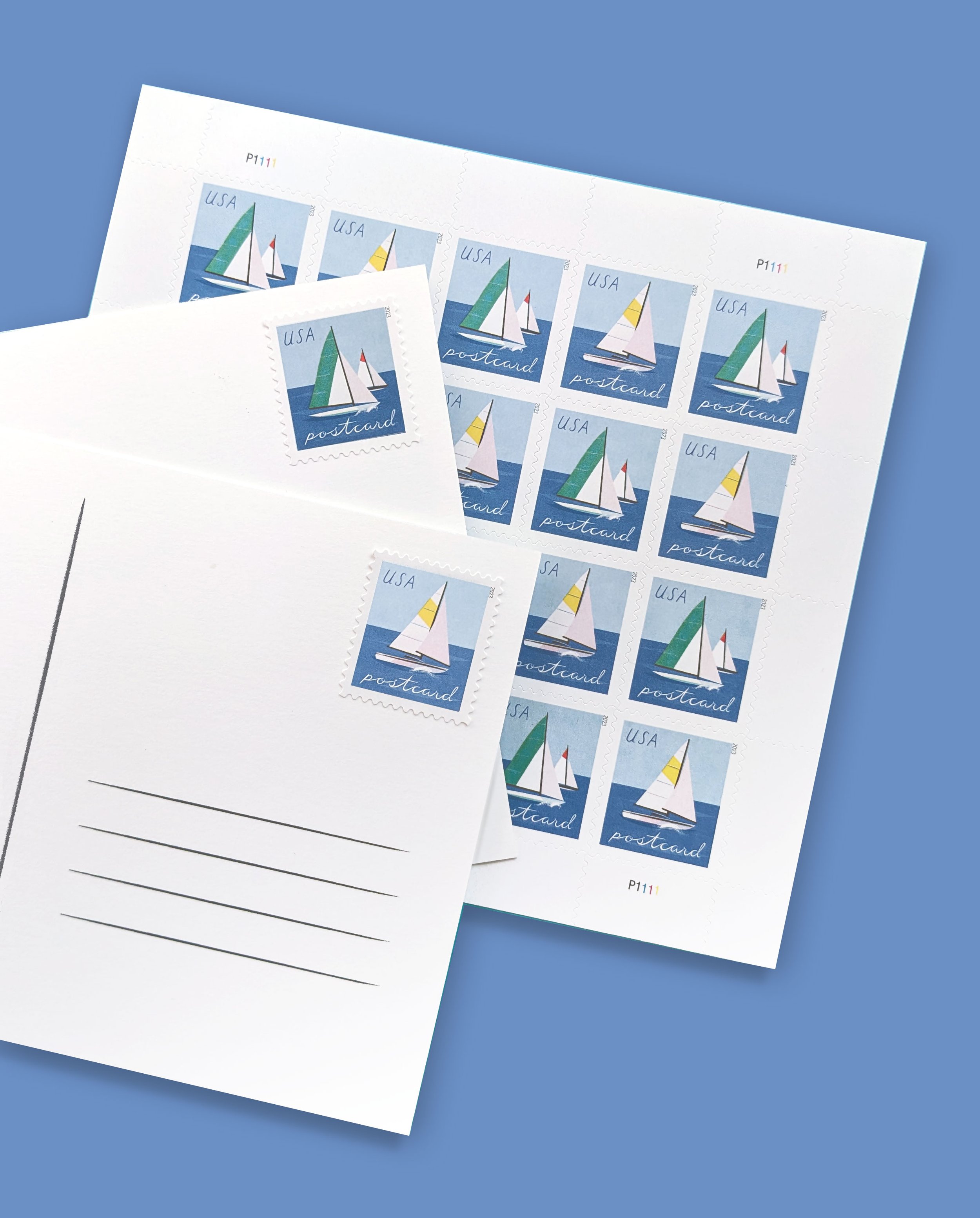 USPS Sailboat Stamps — Libby VanderPloeg