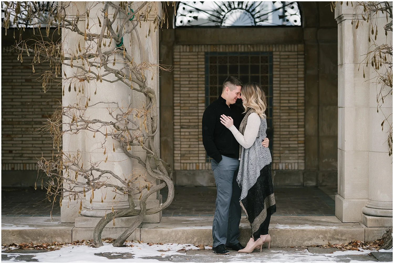 Highland Park Winter Engagement Session - Rochester, NY Wedding ...