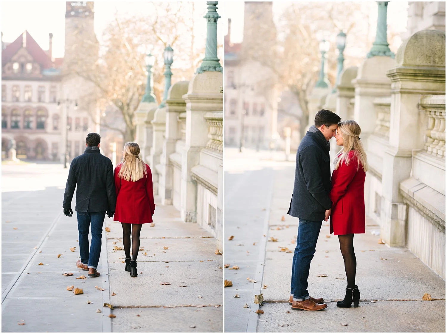 Downtown Albany Engagement Session - Talia & Fred — Megan Antalek ...