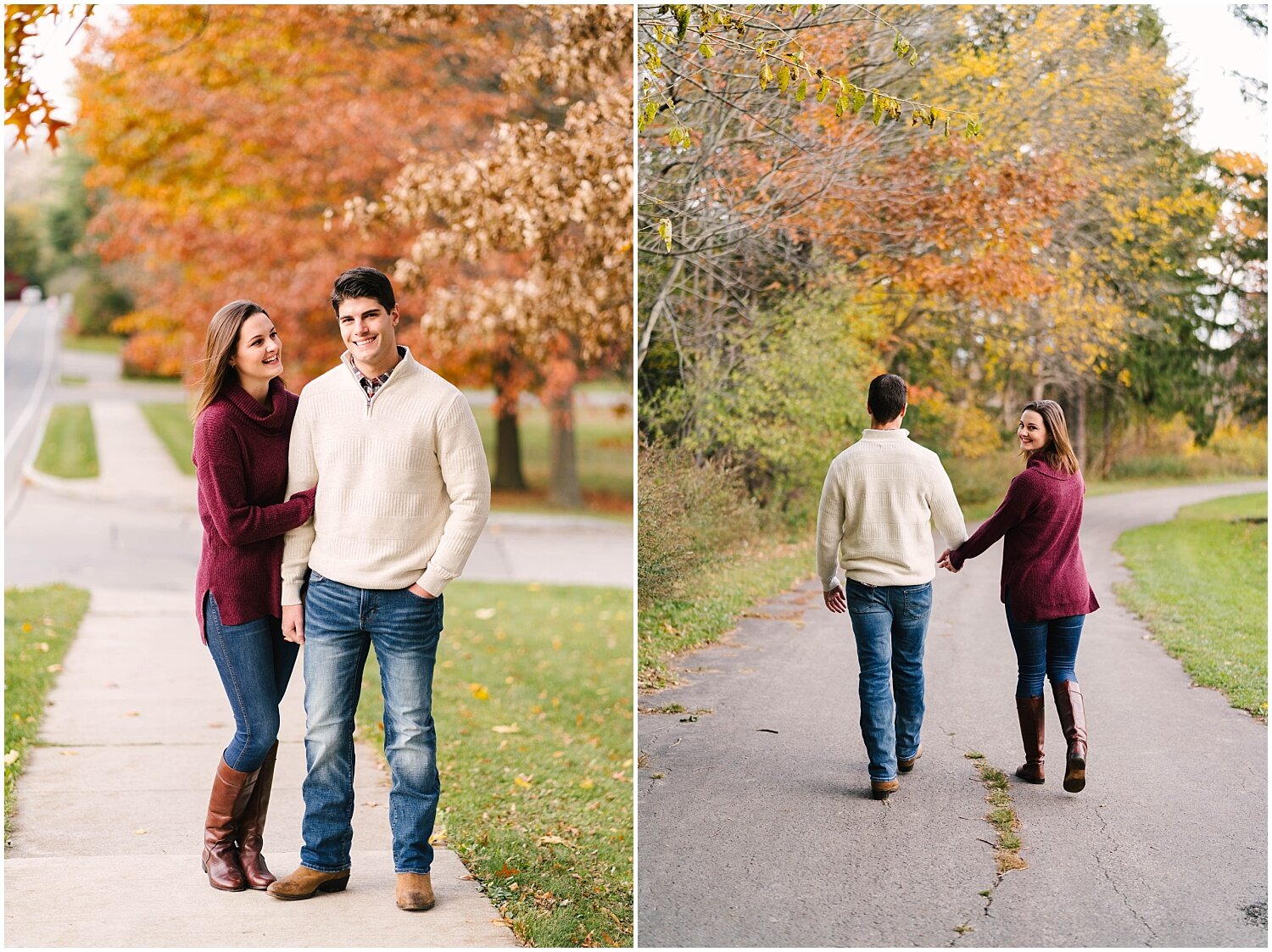 Ellison Park Fall Engagement Session - Rochester, NY Wedding ...