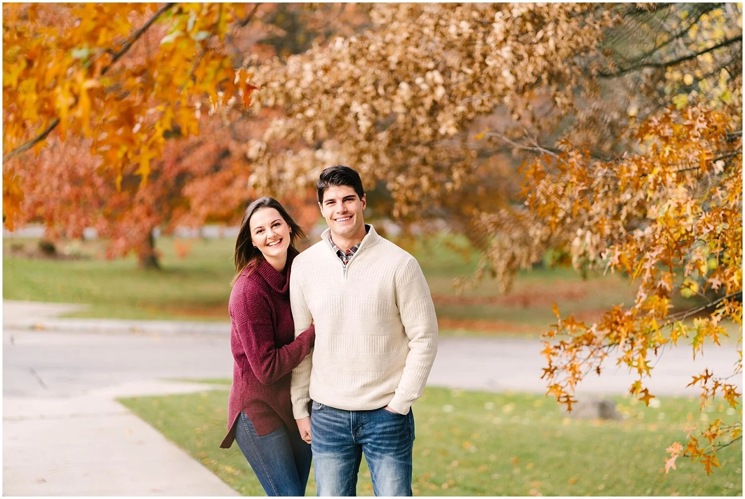 Ellison Park Fall Engagement Session - Rochester, NY Wedding ...