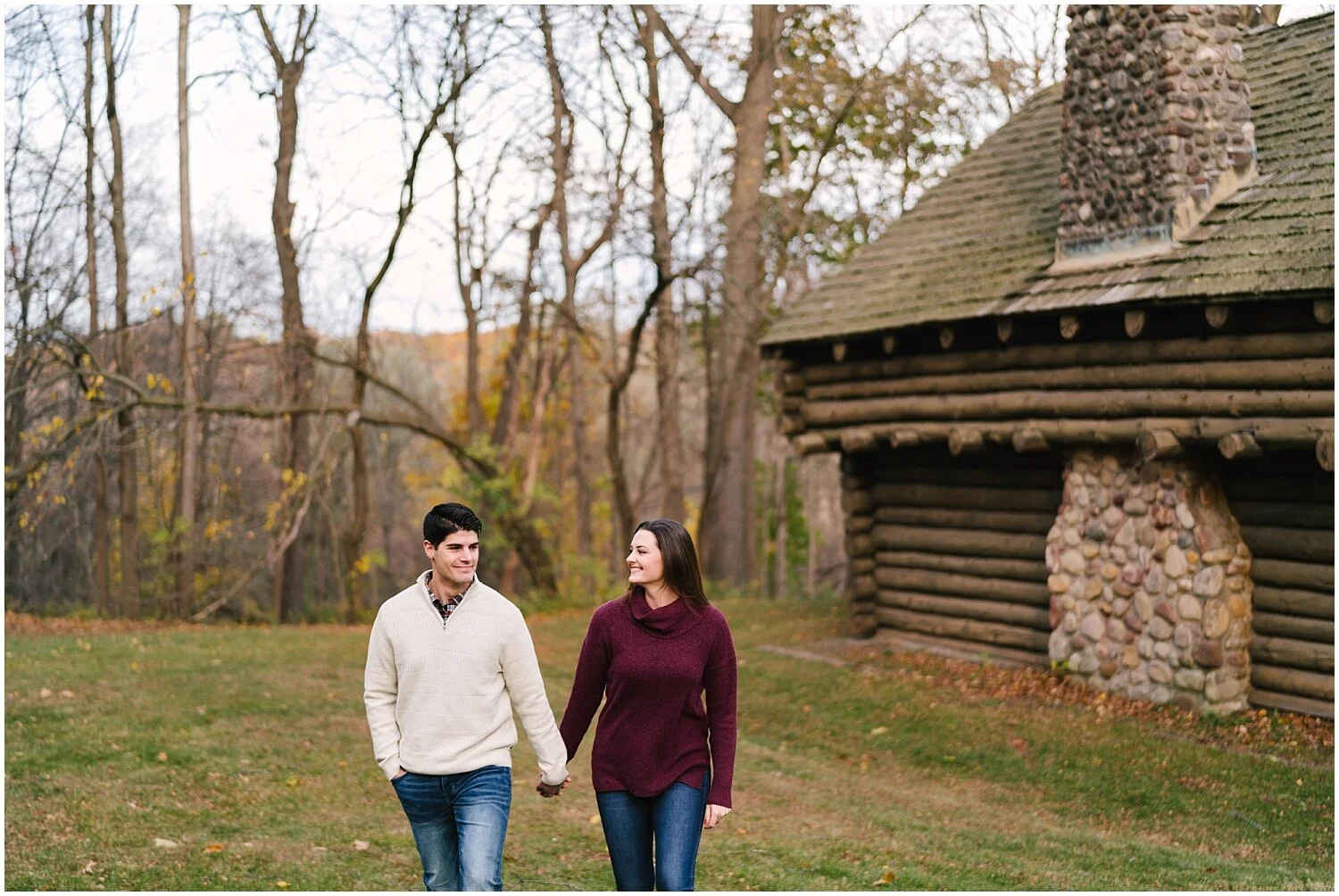 Ellison Park Fall Engagement Session - Rochester, NY Wedding ...