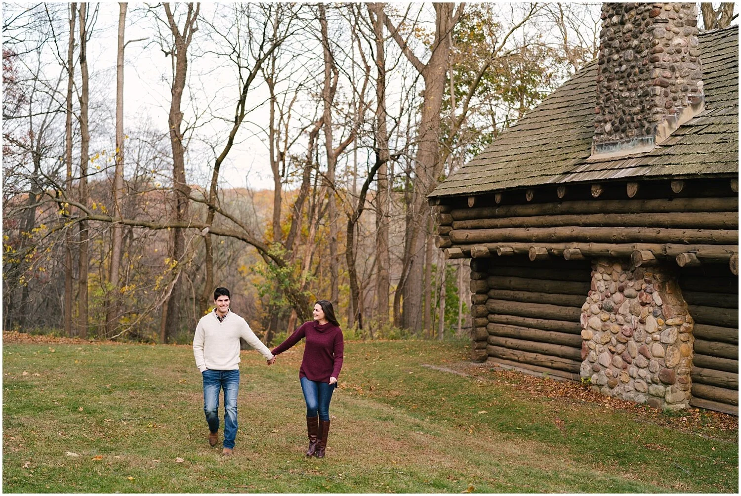 Ellison Park Fall Engagement Session - Rochester, NY Wedding ...