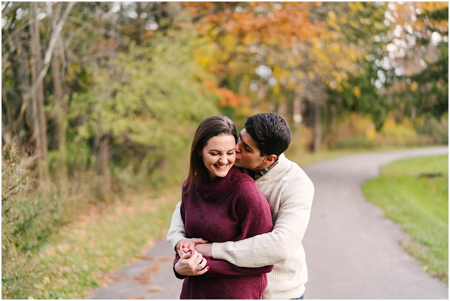 Ellison Park Fall Engagement Session - Rochester, NY Wedding ...