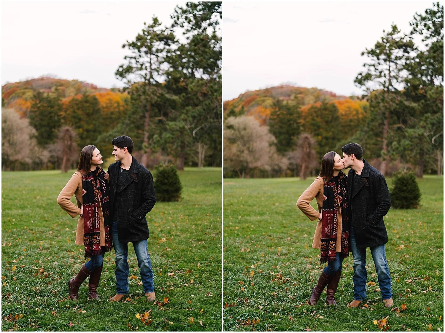 Ellison Park Fall Engagement Session - Rochester, NY Wedding ...