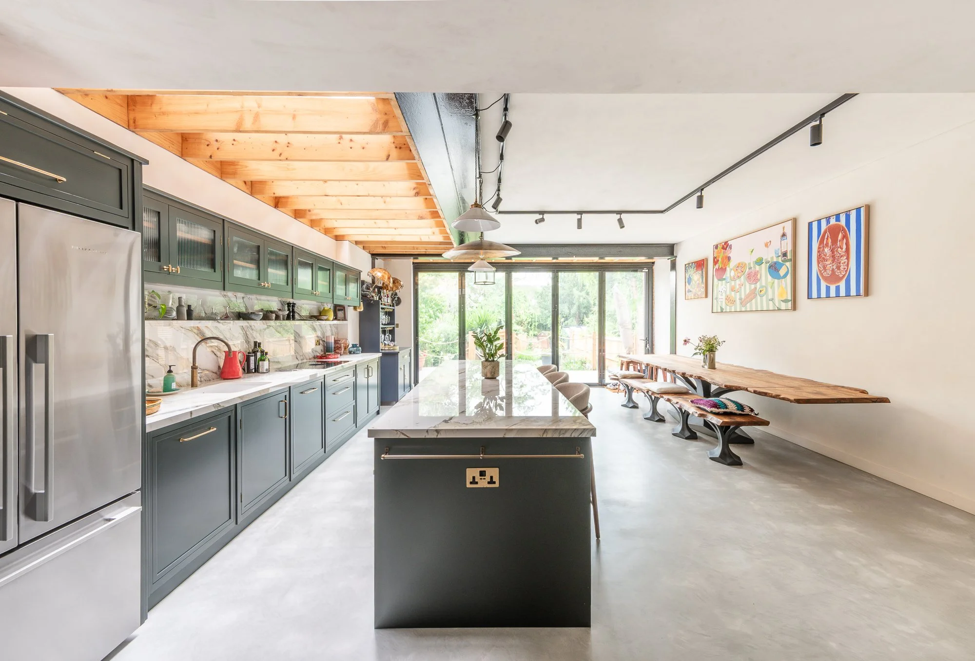 The Streatham Common Kitchen and Utility — Herringbone House