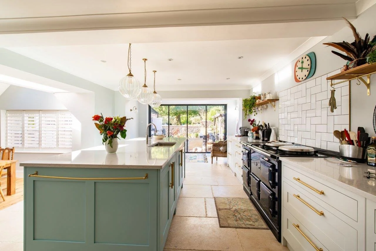 Kitchen Trends: Two Tone Kitchens — Herringbone