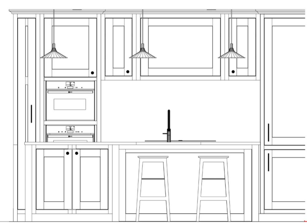 Holland Park Bespoke Kitchen — Herringbone House