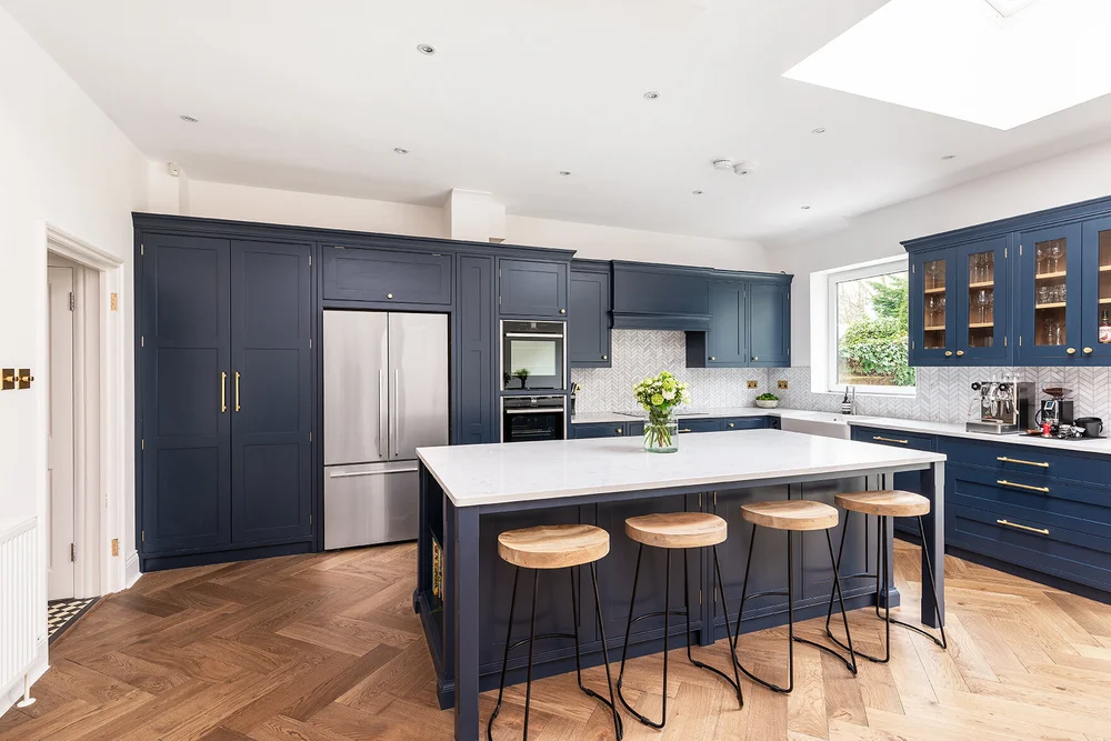 Finchley Kitchen — Herringbone House