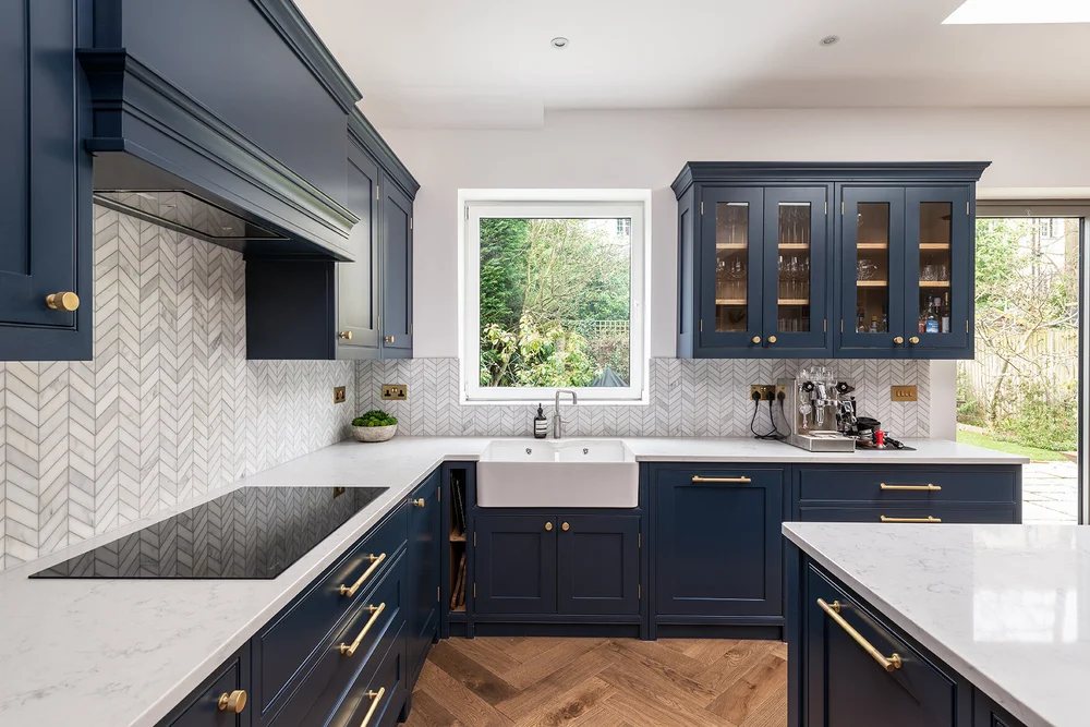 Finchley Kitchen — Herringbone House