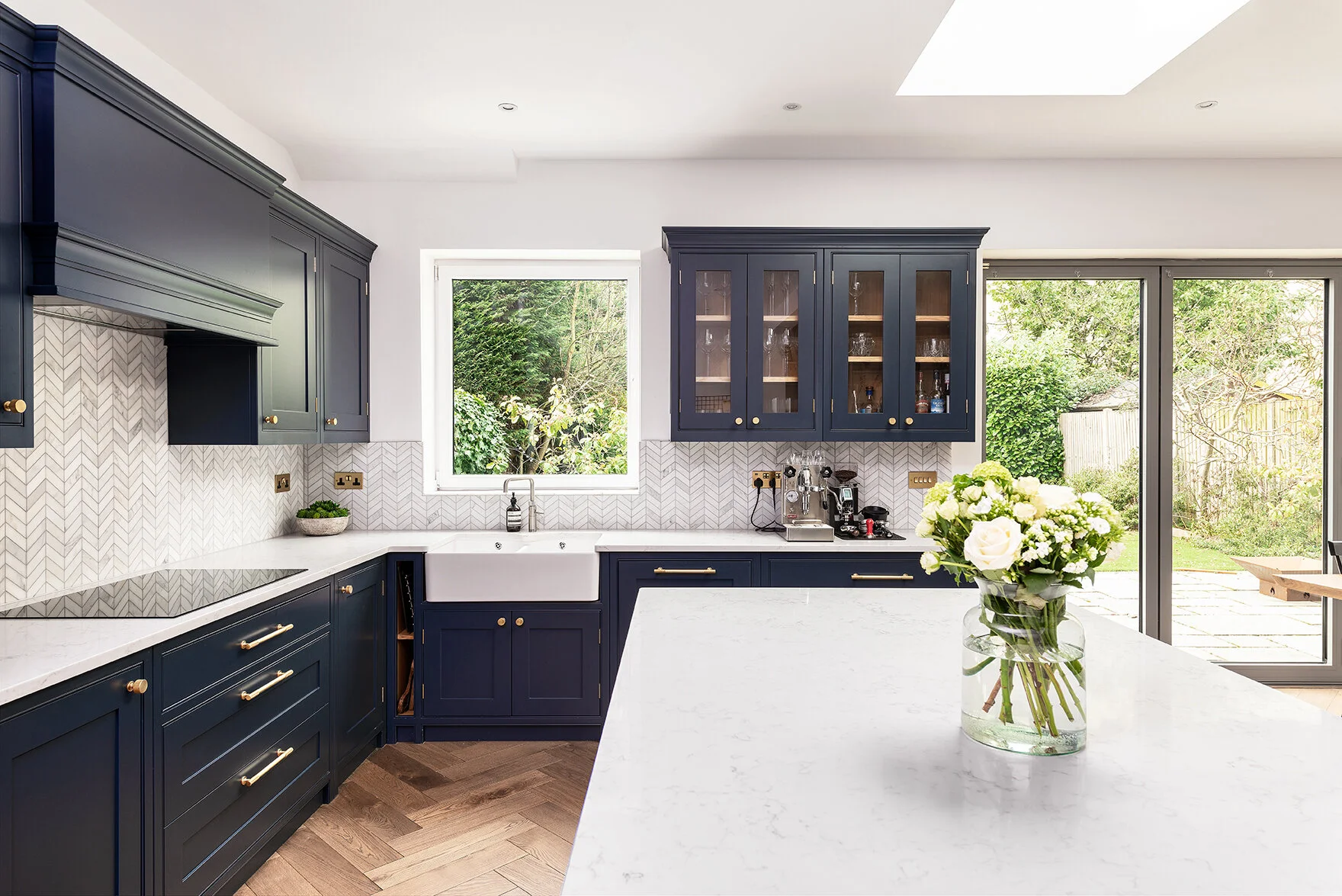 Finchley Kitchen — Herringbone House