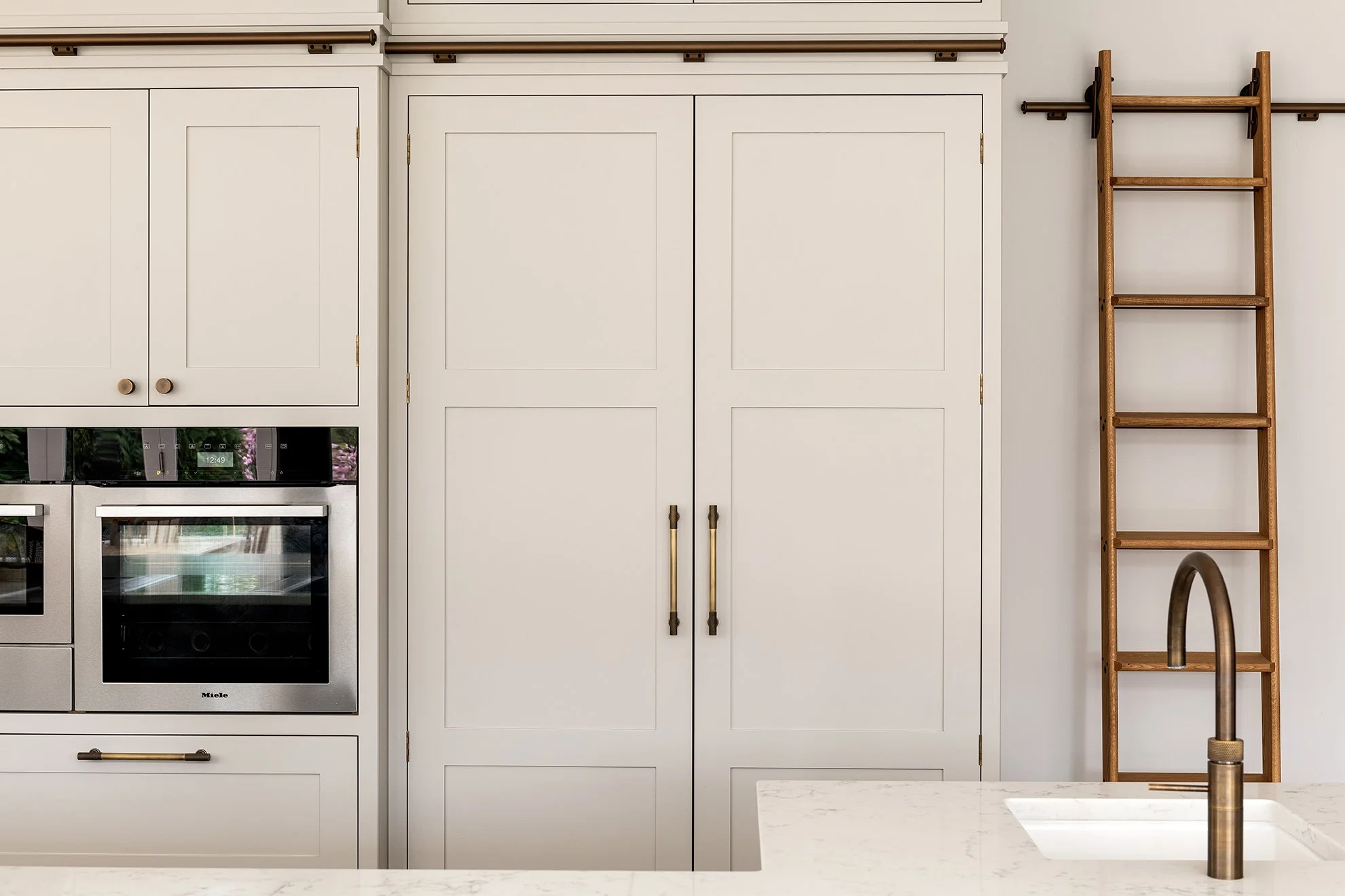 Bespoke Design: How To Access High Kitchen Storage — Herringbone House