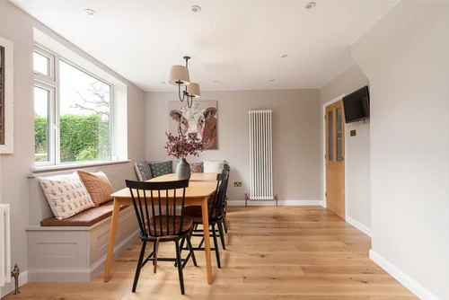 Chipstead Modern Kitchen, Bar, Banquette seat, Pantry & Utility ...