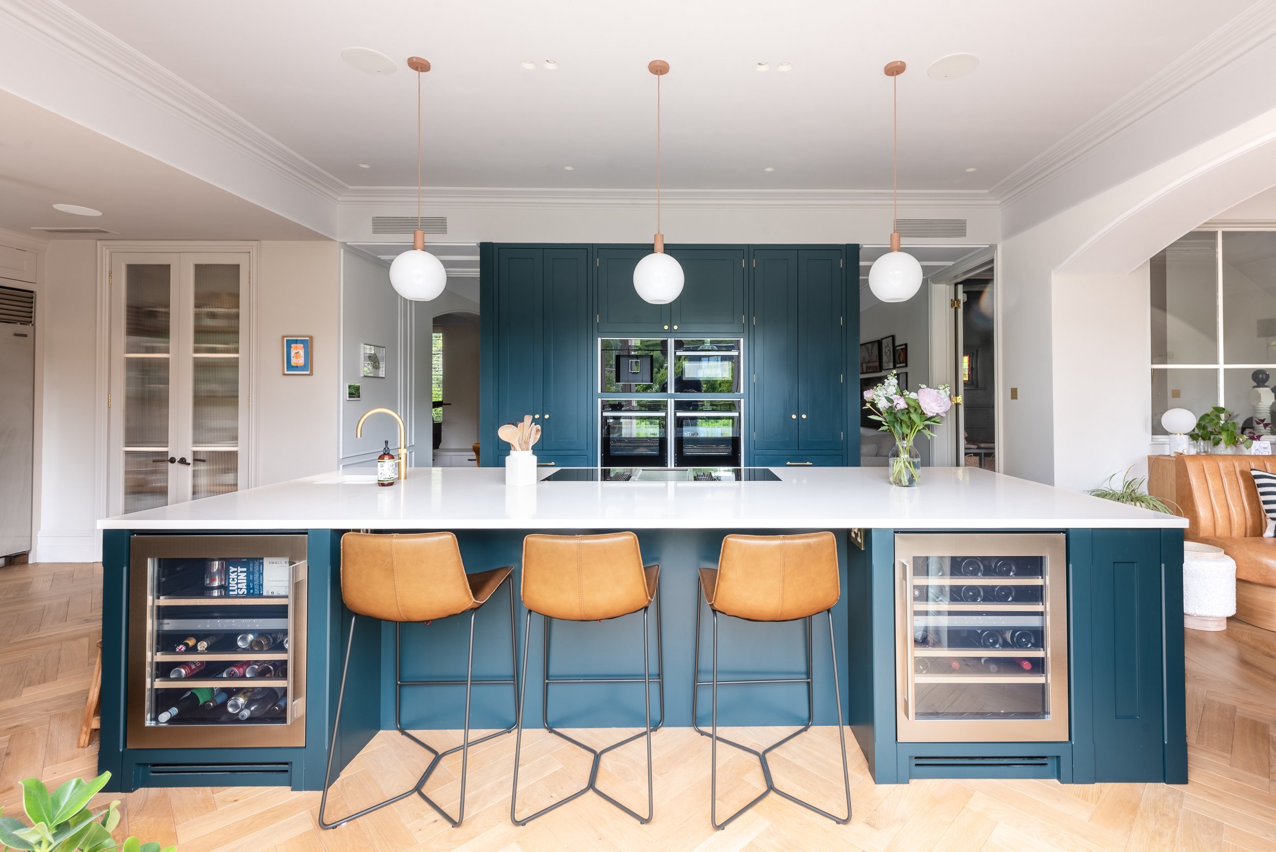 Bespoke Design: A Guide To Blue Kitchens — Herringbone House