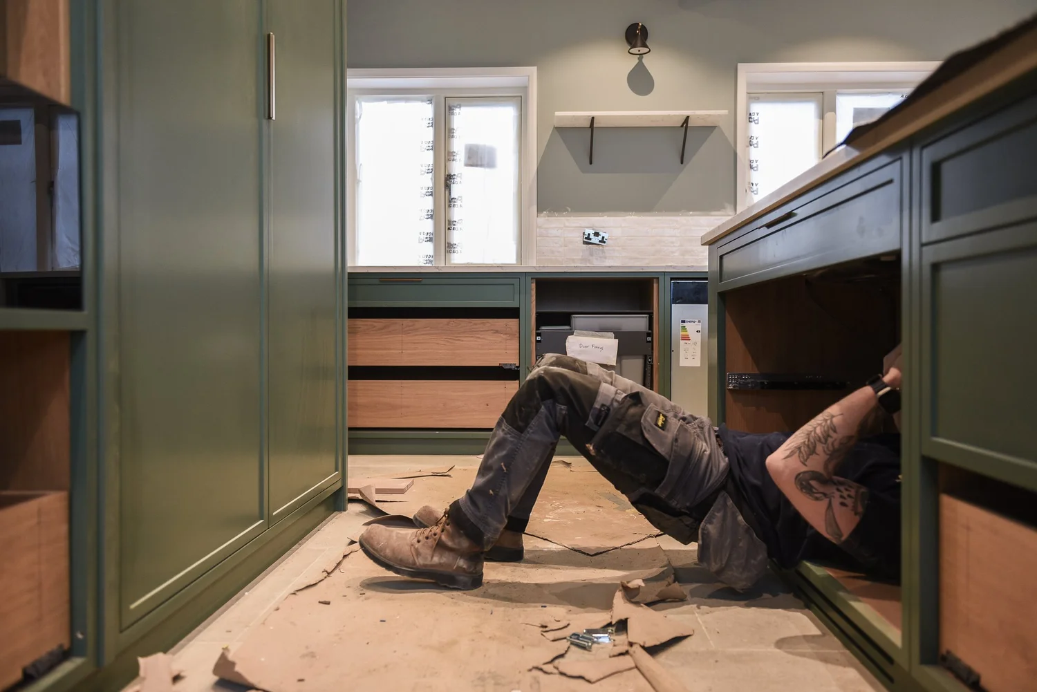 The Oxted Kitchen, Utility and Boot room — Herringbone House
