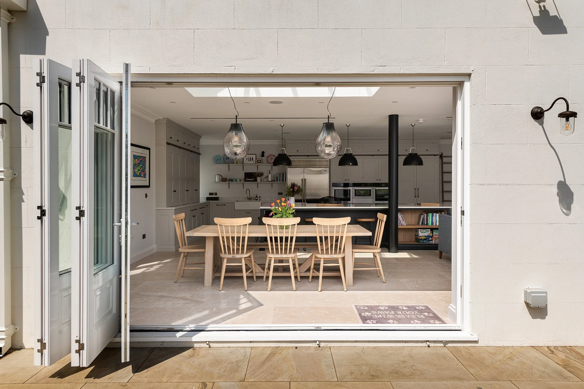 Oxted Project: Kitchen, Larder, Drinks Unit, Hidden Desk & TV Snug Unit ...