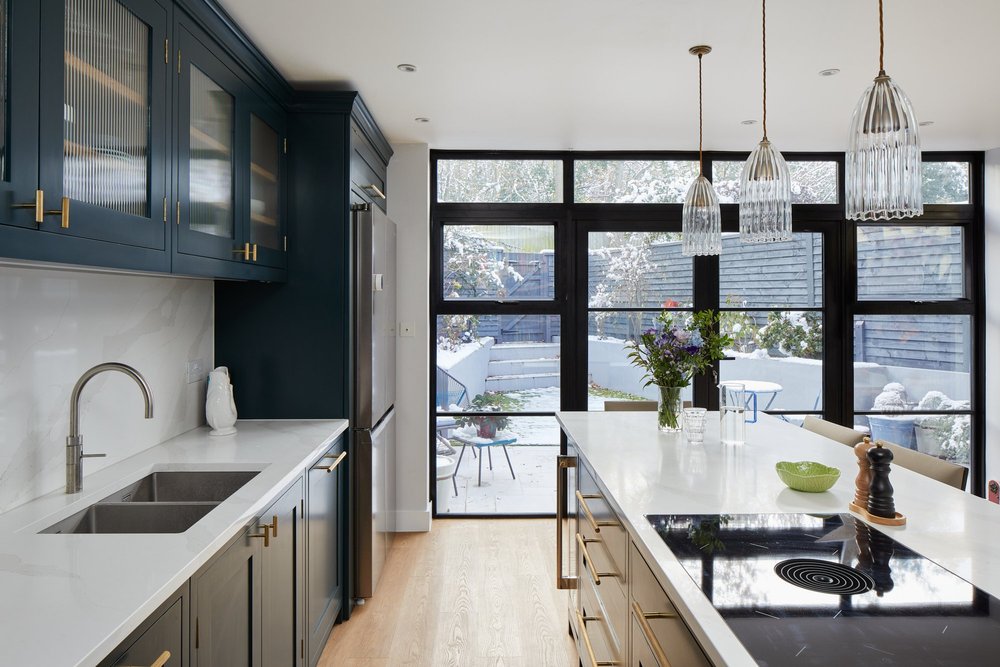 Greenwich Kitchen & Book Shelf — Herringbone House