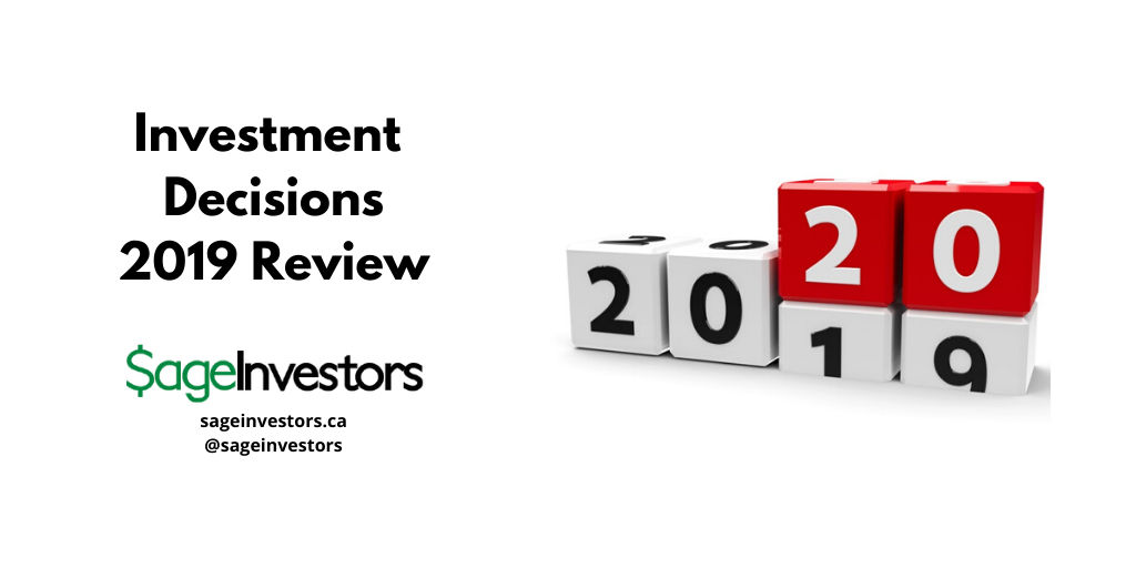 Investment Decisions: 2019 Review — Sage Investors