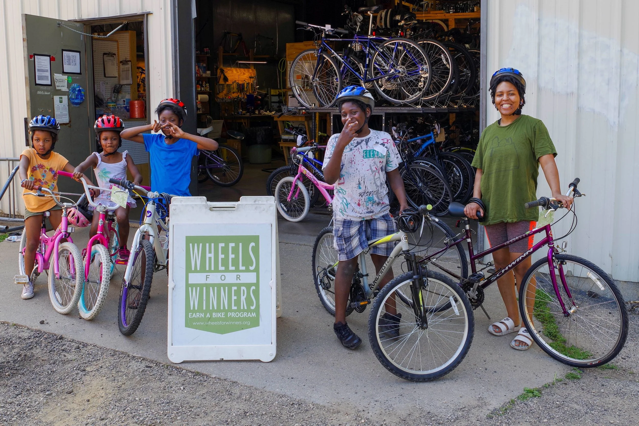 Donate A Bike — Wheels For Winners
