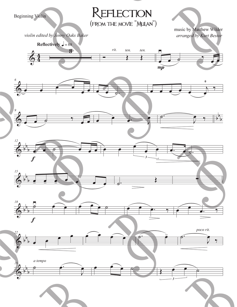 Pirates of the Caribbean (Main Theme) Violin Sheet Music (Intermediate ...