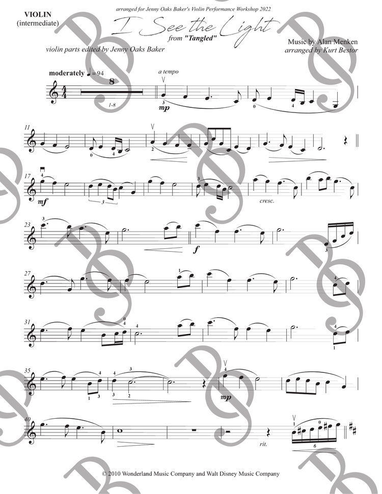 Pirates of the Caribbean (Main Theme) Violin Sheet Music (Intermediate ...