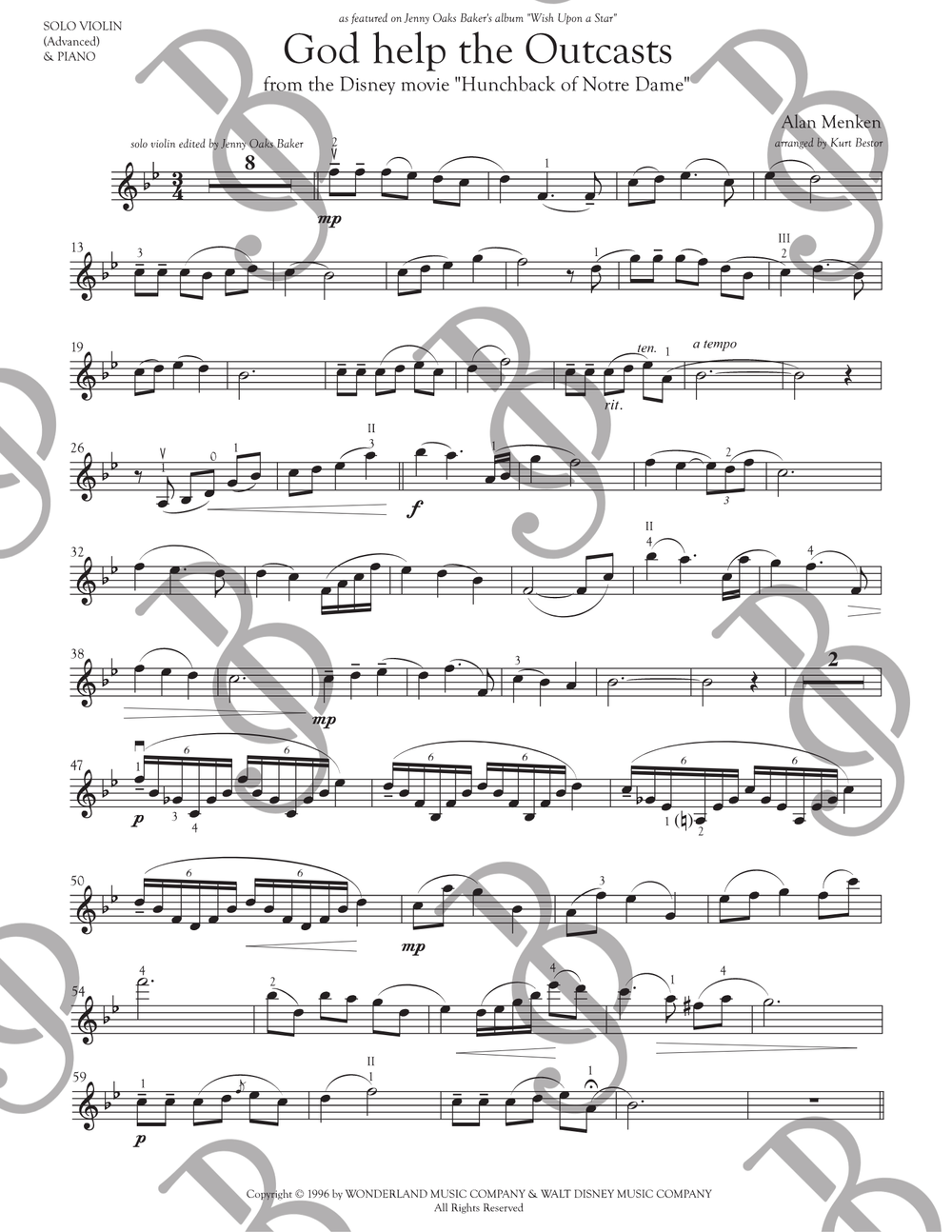 Pirates of the Caribbean (Main Theme) Violin Sheet Music (Intermediate ...