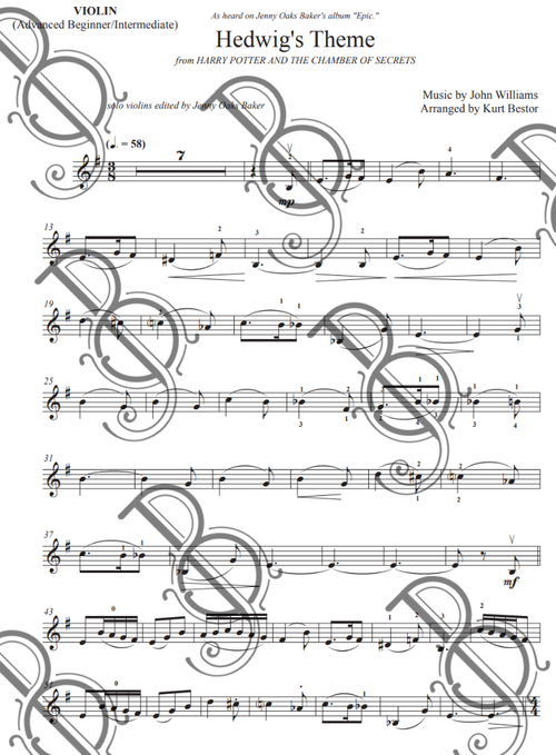 Pirates of the Caribbean (Main Theme) Violin Sheet Music (Intermediate ...