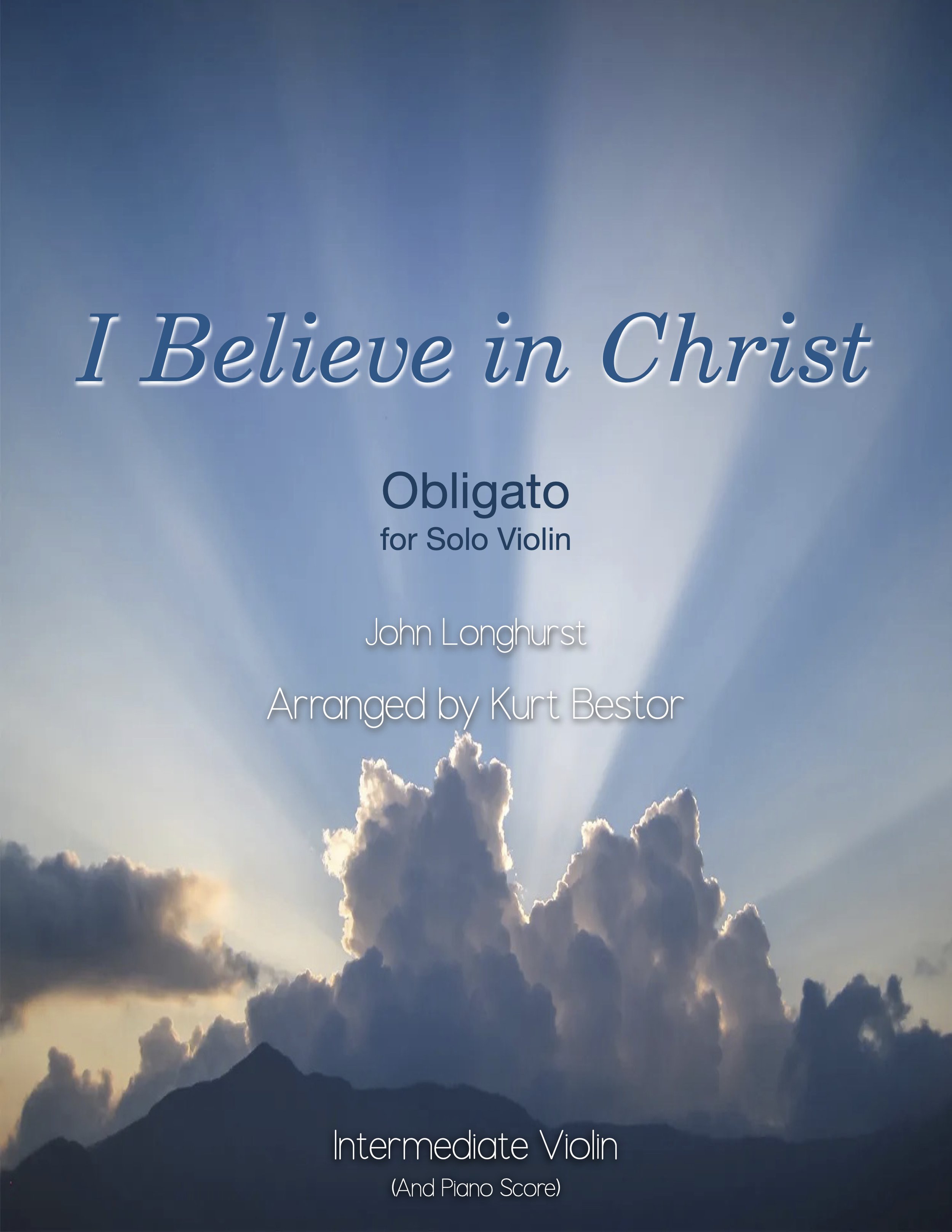 "I Believe in Christ" (Obligato) for Beginner Violin — Jenny Oaks Baker
