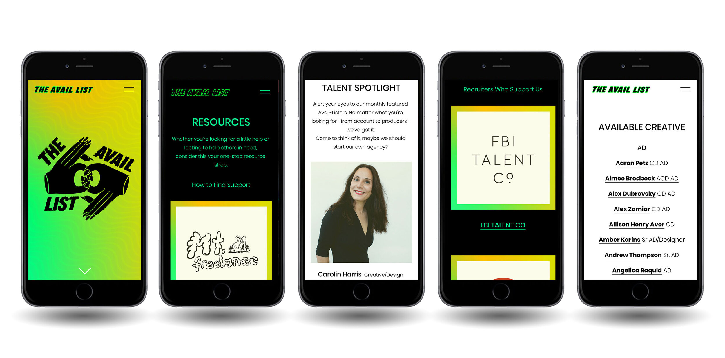 The Avail List — Jeff Barry - Copywriter // Ad Shrink