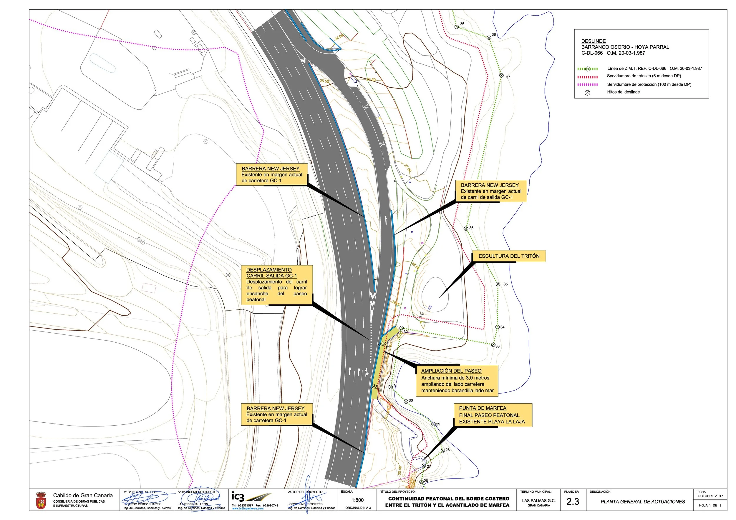 TRAZADO Y CARRETERAS — Ic3 ingenieros consultores