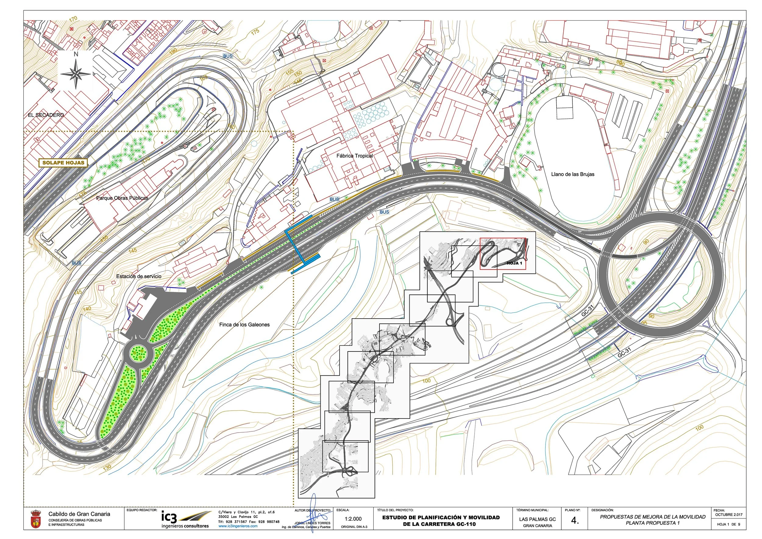 TRAZADO Y CARRETERAS — Ic3 ingenieros consultores