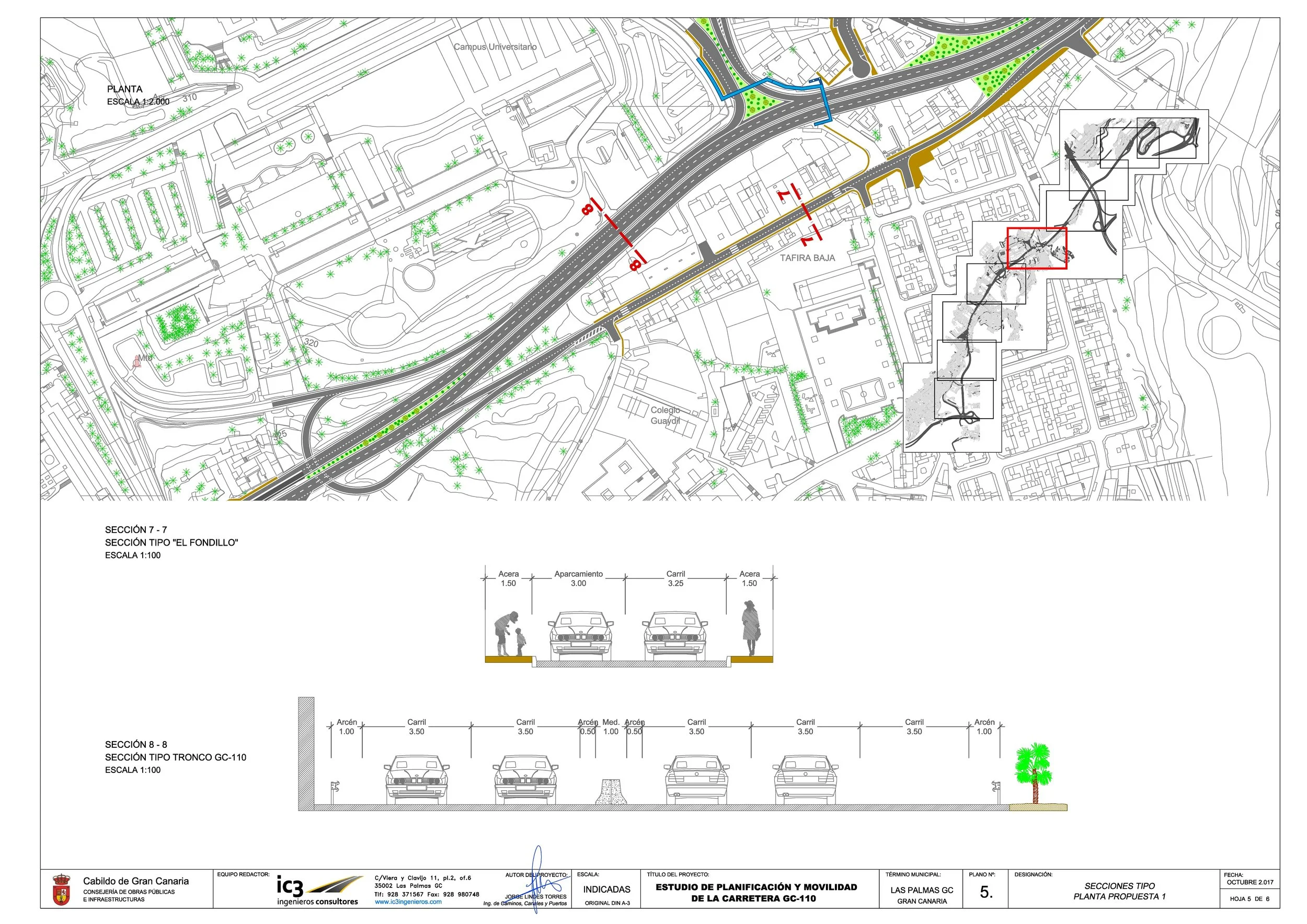 TRAZADO Y CARRETERAS — Ic3 ingenieros consultores