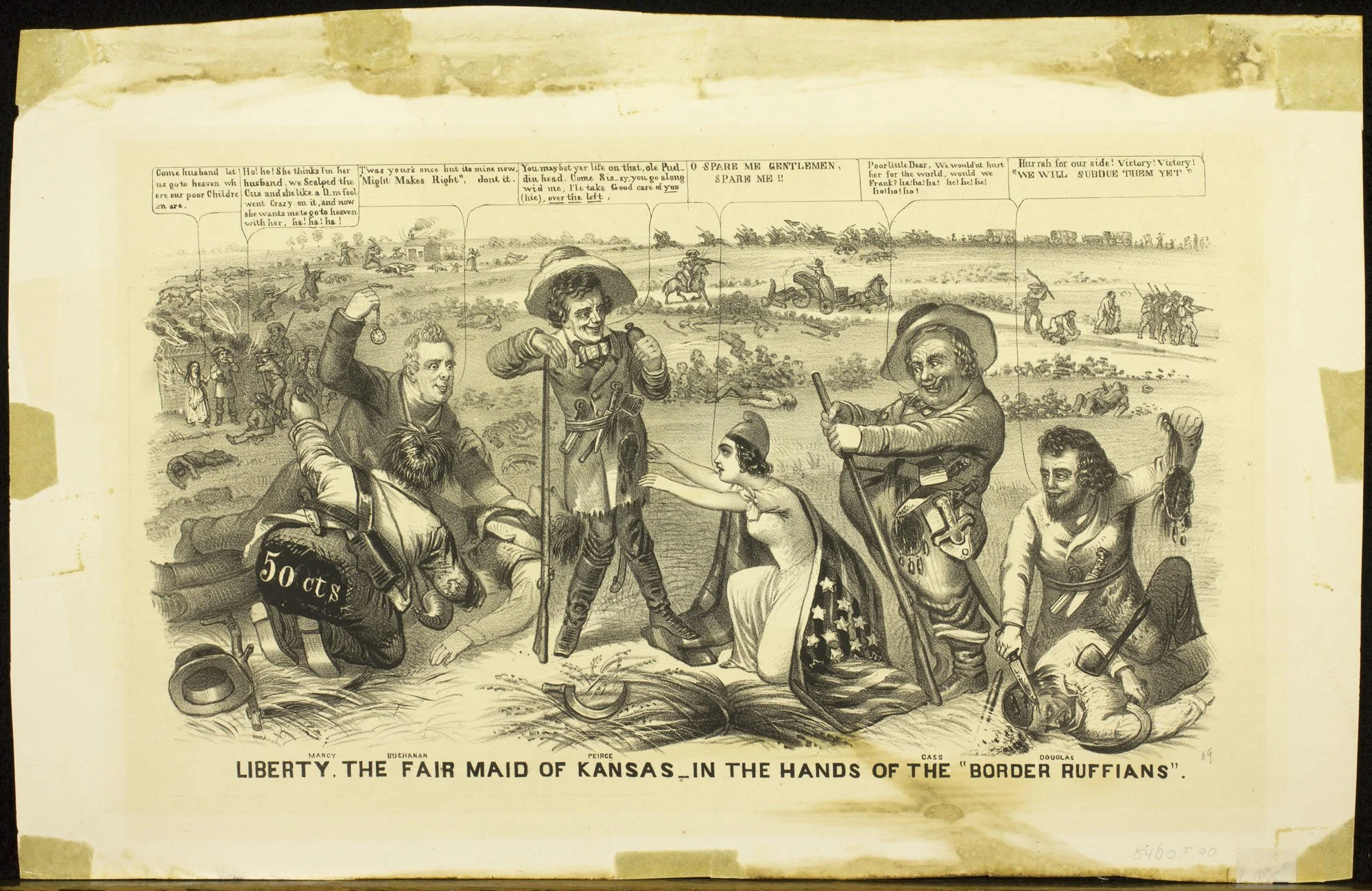 Political Cartoons About The Mexican American War 1840s