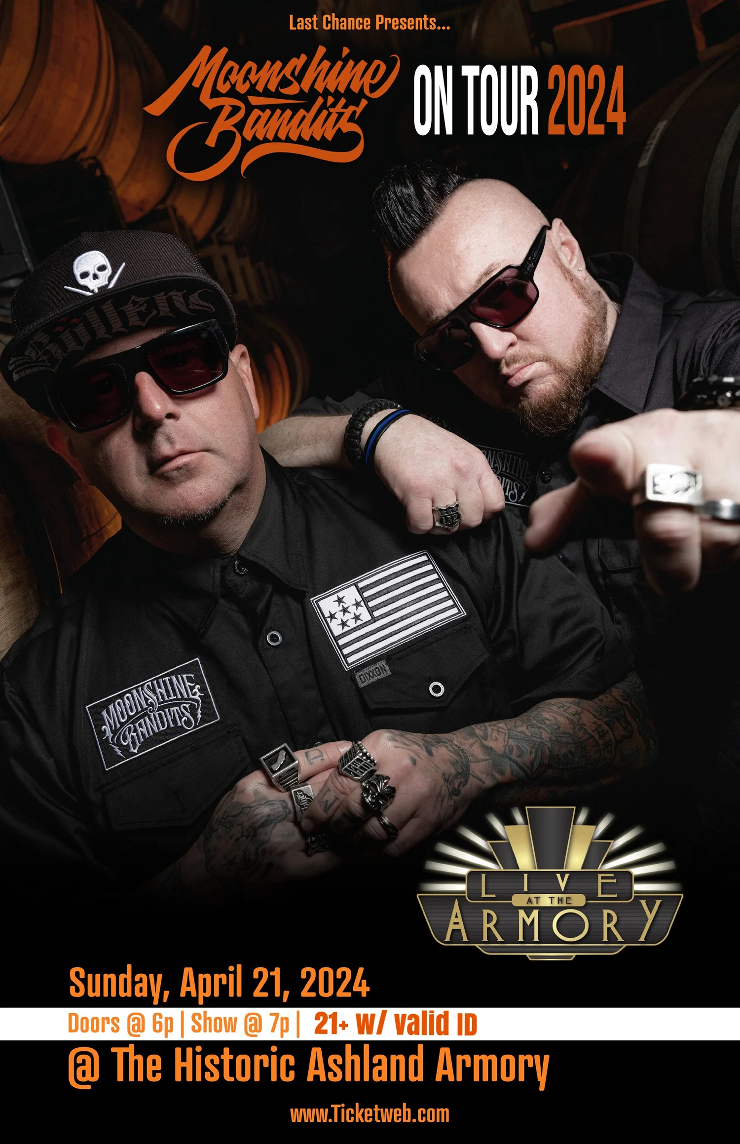 Calendar of Events — Live at the Armory