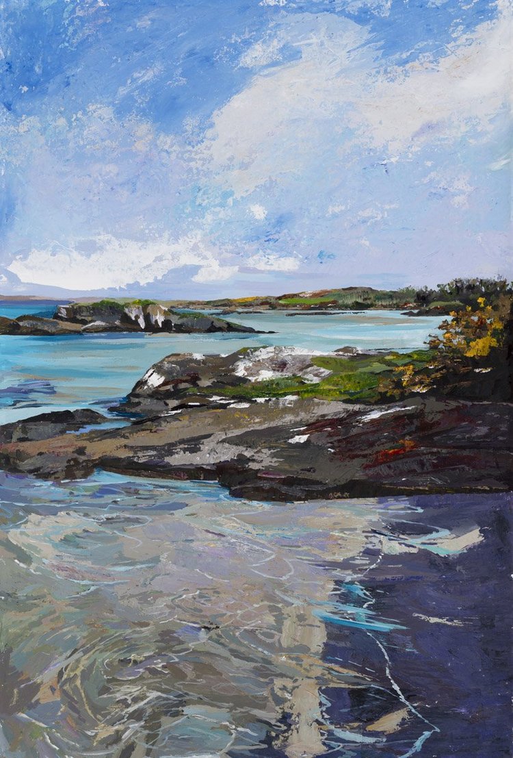 Seascape Paintings of Ireland — Geraldine O'Sullivan Irish Art