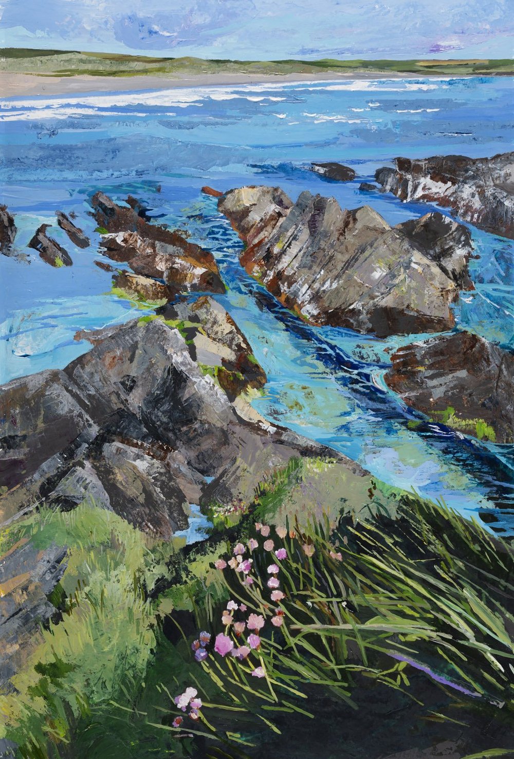 Seascape Paintings of Ireland — Geraldine O'Sullivan Irish Art