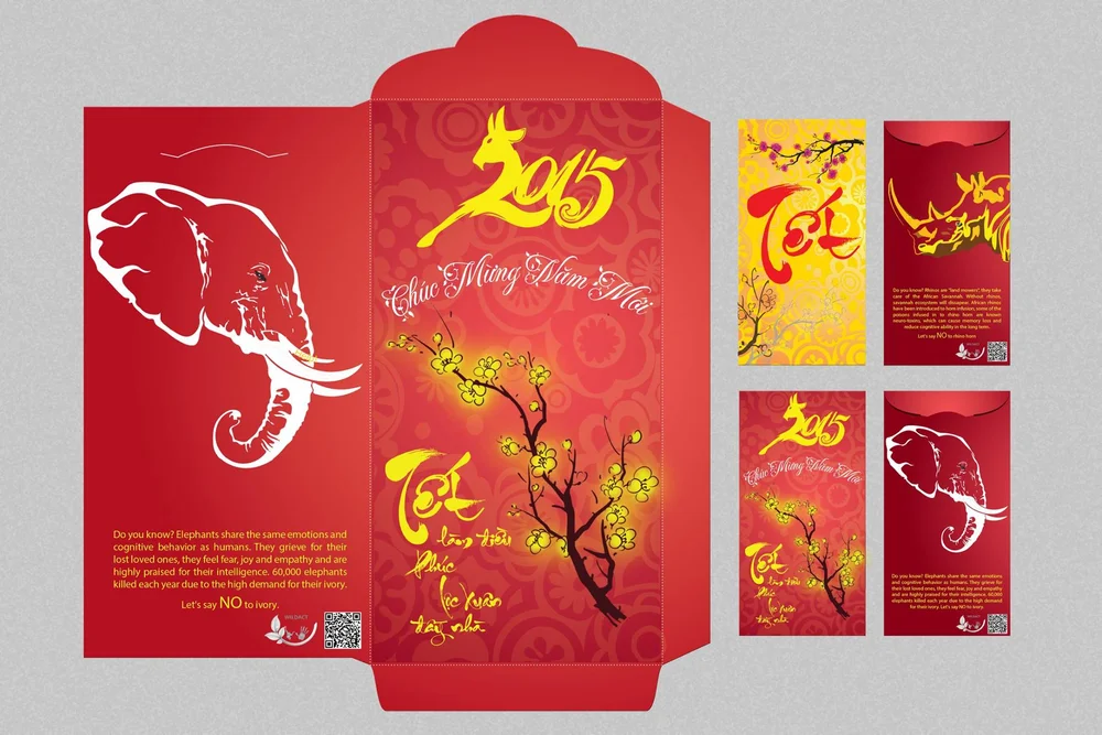Vietnamese New Year Red Envelope