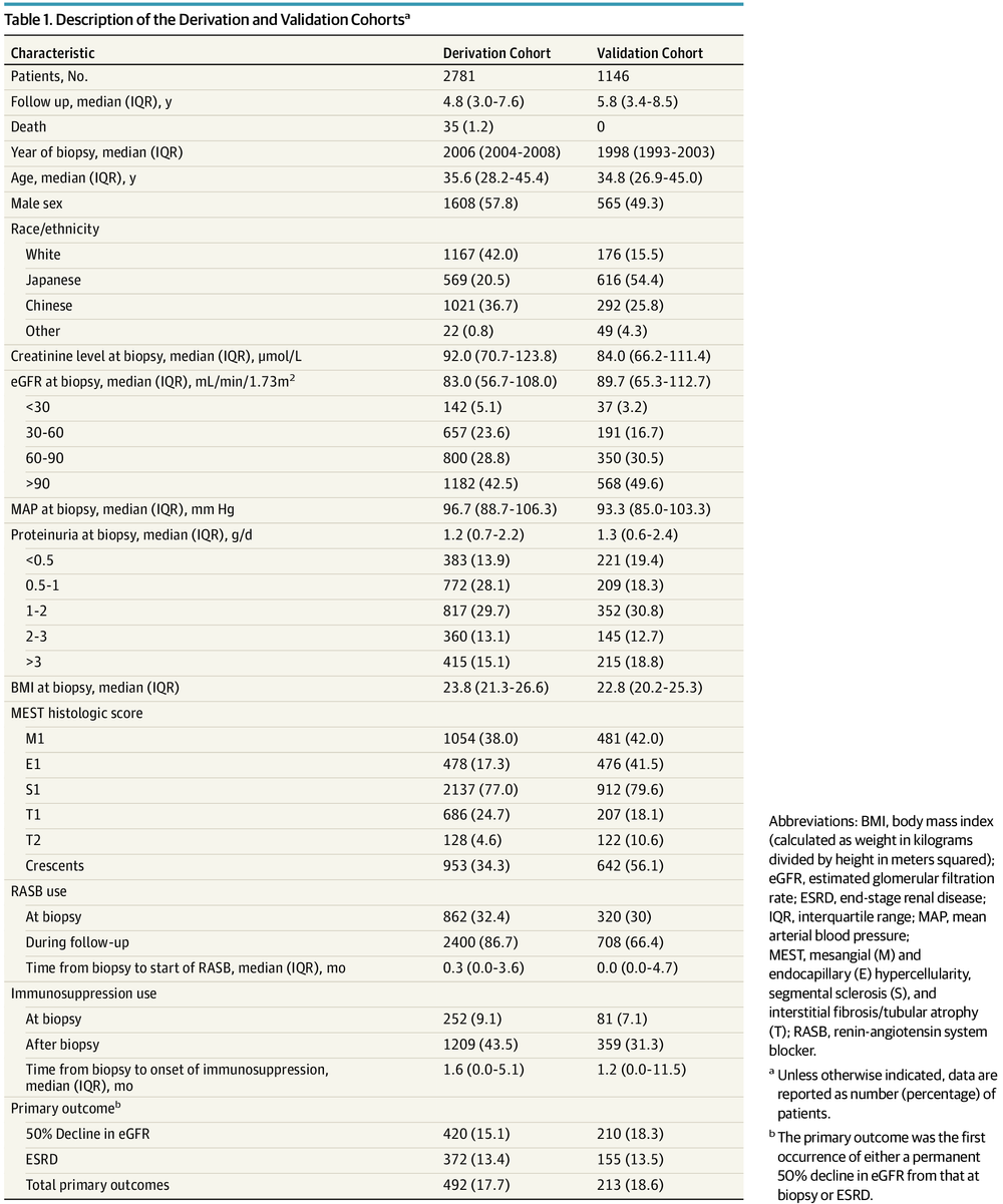 Risk Stratifying A Heterogeneous Entity: IgA Nephropathy — NephJC