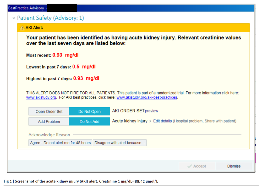 Alerting AKI and Avoiding Adverse Aftermaths — NephJC