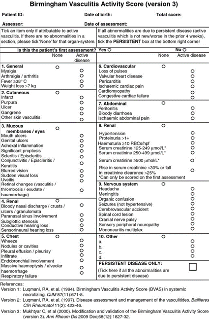Advocating for Patients with Vasculitis: A Steroid-Sparing Regimen with ...
