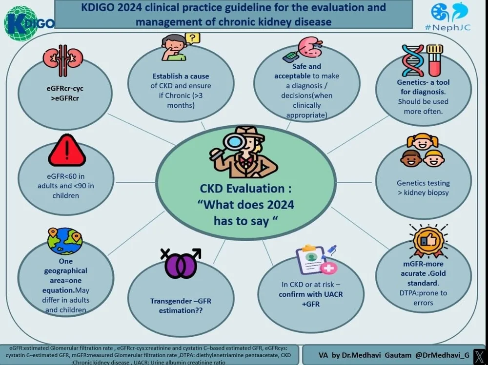 The KDIGO CKD 2024 Guidelines Part 1: Evaluation and Risk Stratification — NephJC