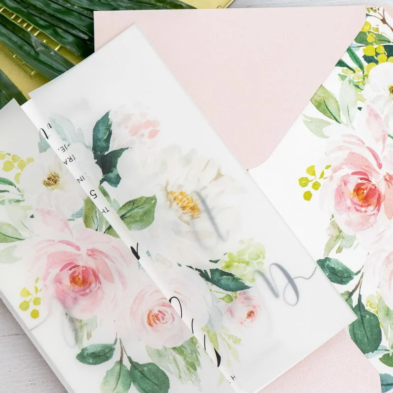 Vellum Invitations — KSW Exclusive Invitations