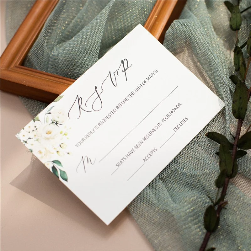 Clear Acrylic Invitation — KSW Exclusive Invitations